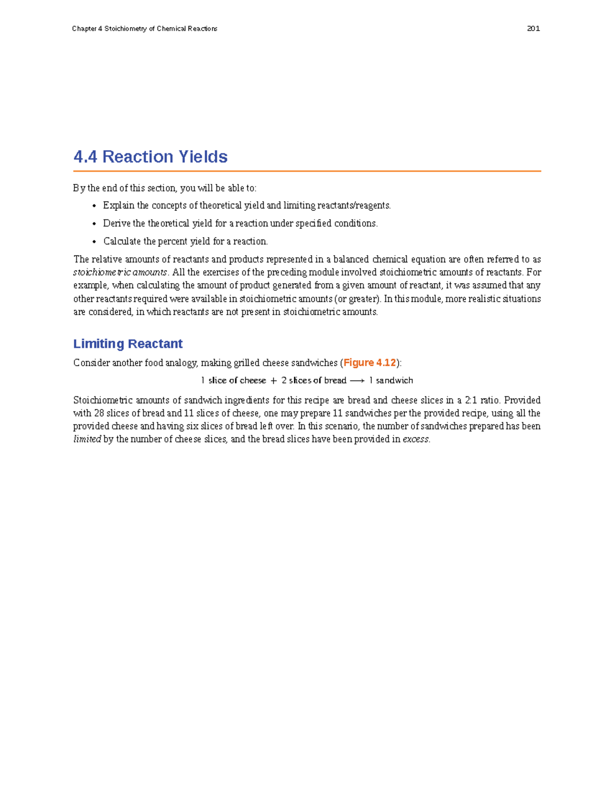 Reaction Yields - Derive the theoretical yield for a reaction under ...