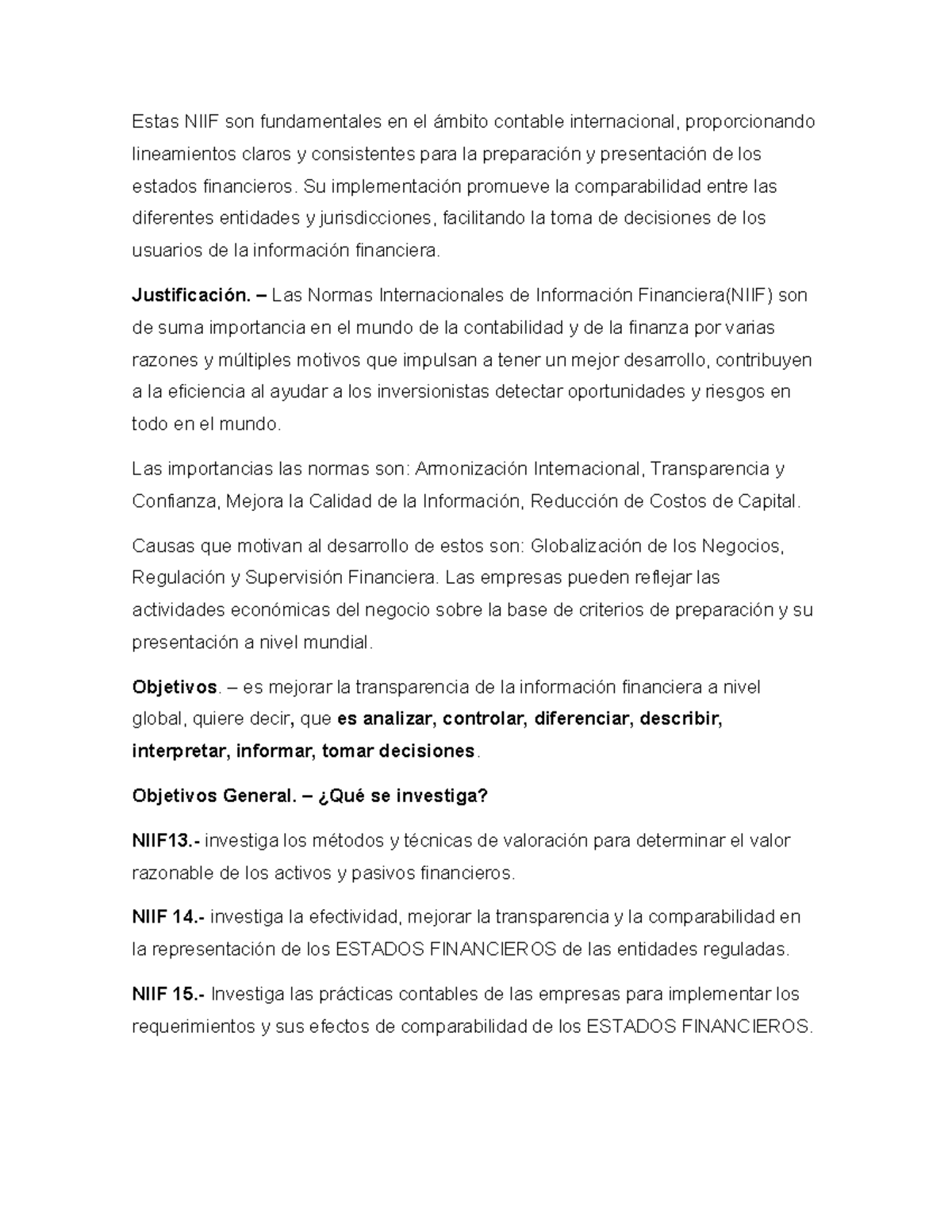 NIIF 13,14,15,16 - normas internacionales de información financiera ...