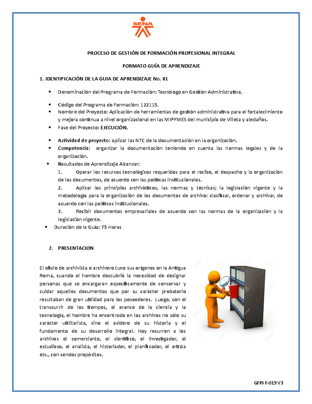 GFPI-F-019 GUIA No. 01 Archivo - PROCESO DE GESTIÓN DE FORMACIÓN PROFESIONAL INTEGRAL FORMATO ...