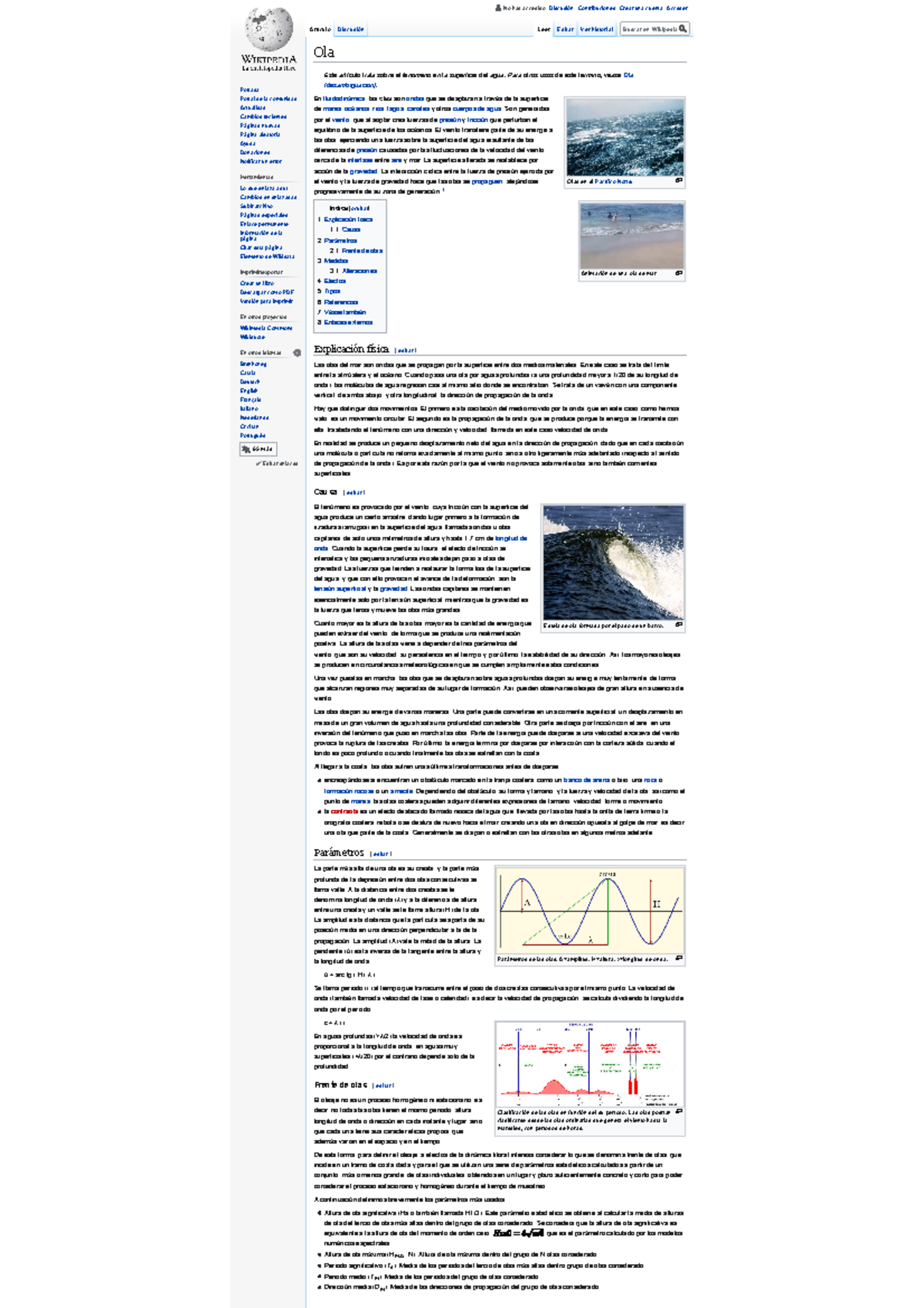 Es wikipedia - completo - Ola Olas en el Pacífico Norte. Animación de ...