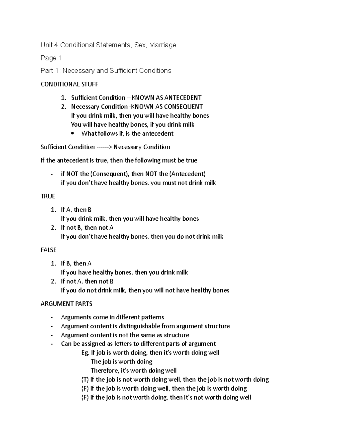 Notes Unit 4 Conditional Statements Unit 4 Conditional Statements 9886