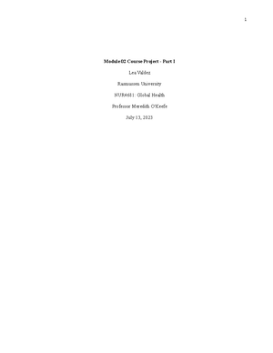 Module 02 Assignment - Interpersonal Process Recording (IPR) - Mental Health Nursing ...
