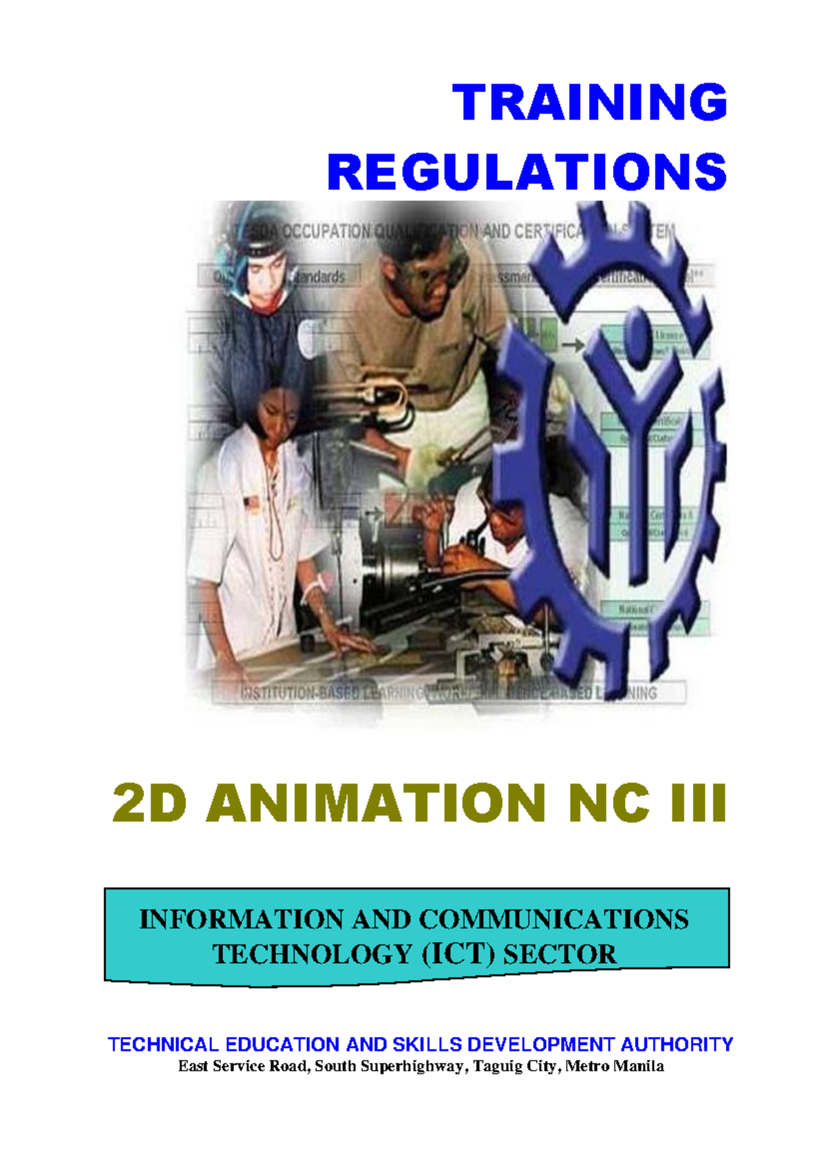 TR - 2D Animation NC III (Superseded) - 2D ANIMATION NC III TRAINING ...