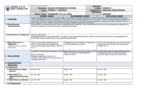 M10 q1 M2 Arithmetic Sequence v2 - Mathematics Quarter I - Module 2: Illustrating an Arithmetic ...