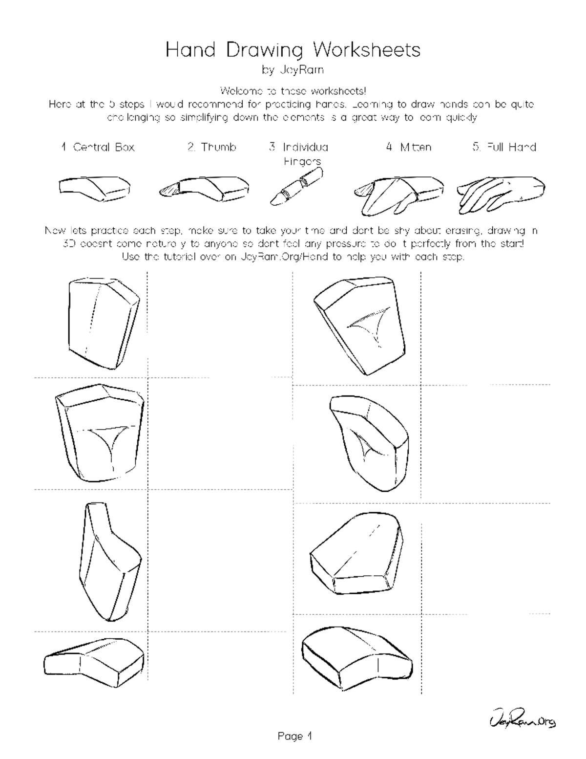 Hand Drawing Tutorialby Jey Ram - Bachelor of Science in Entertainment ...