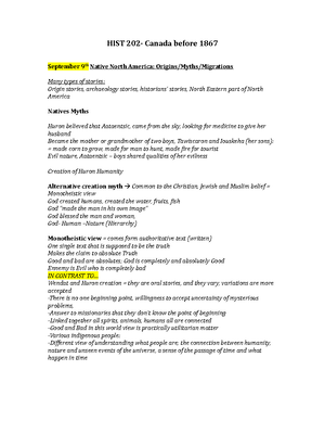 Lecture: Nov 13 (The West) - Hist 202 - Studocu