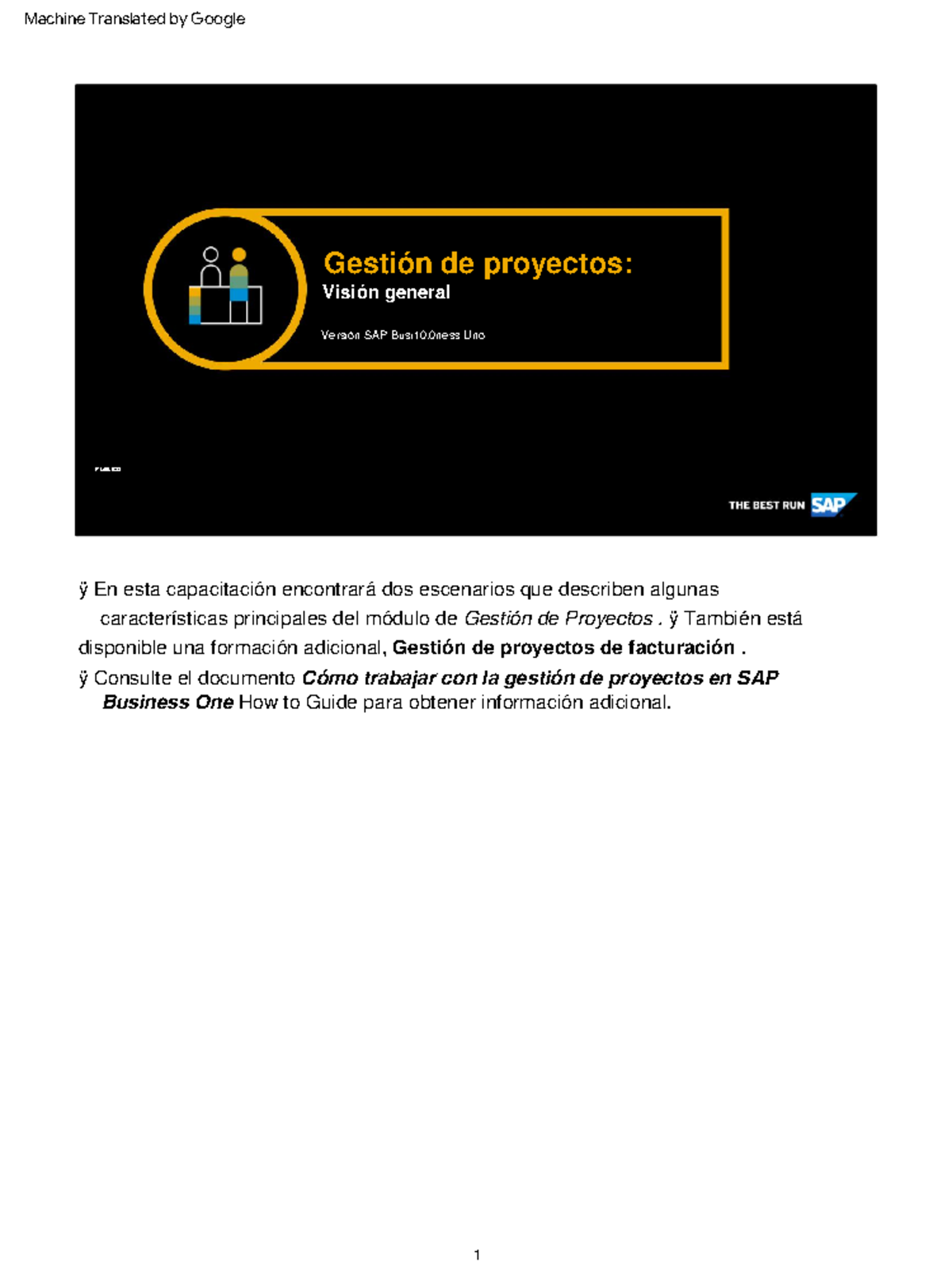 10 Project Manage 11 Project Manage - ÿ Consulte el documento Cómo ...