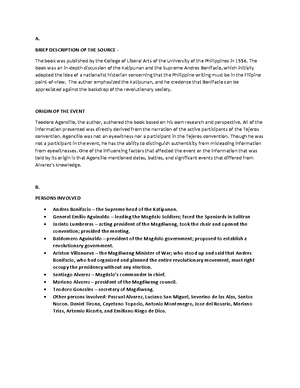 RPH Reviewer - Reading in Ph History - DEFINITION, ISSUES, SOURCES, AND ...