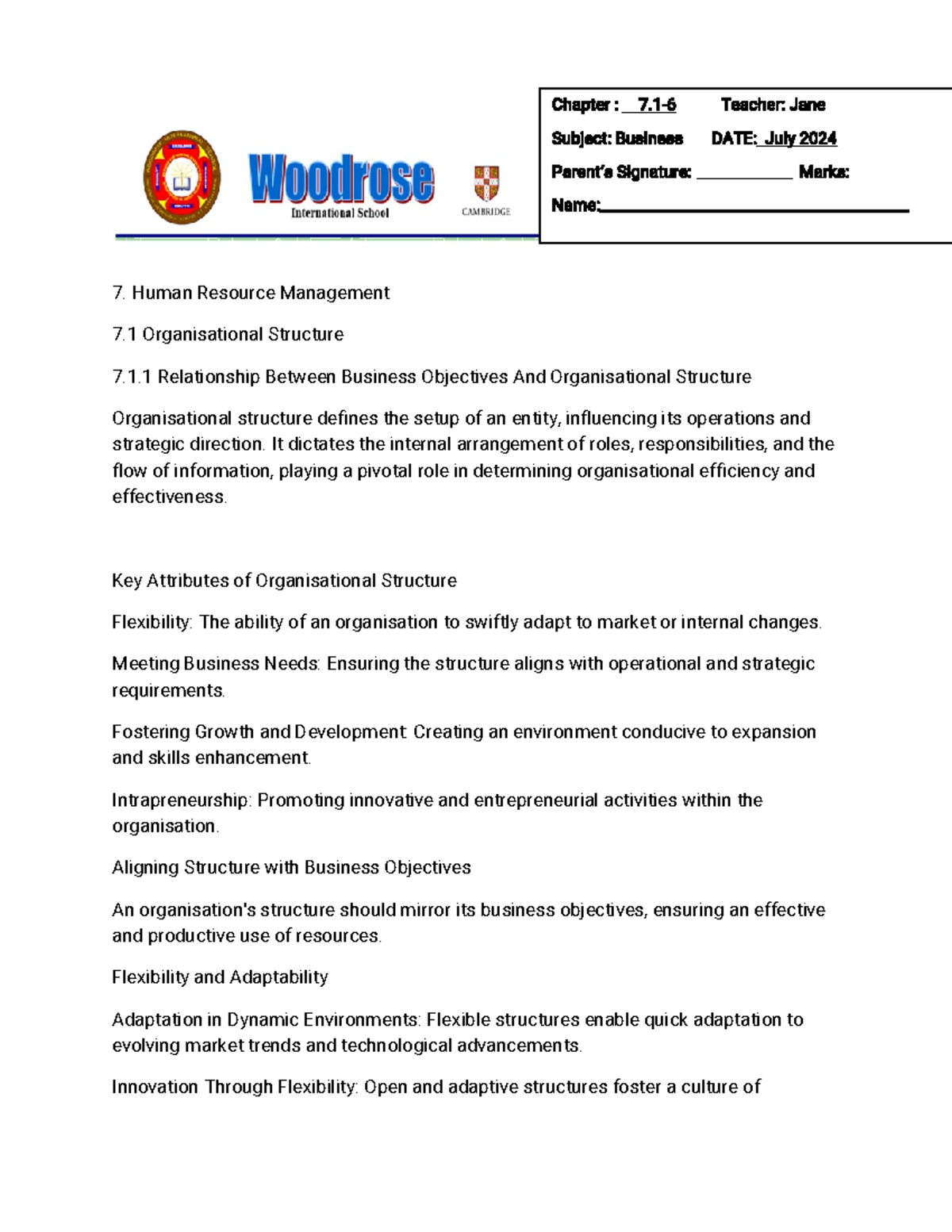 7. Human Resources 7 - Notes - Human Resource Management 7 ...