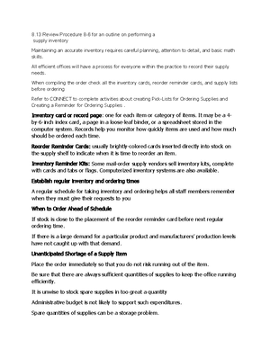 Summary notes on 11.4 The six Cs of charting - 11 The six Cs of ...