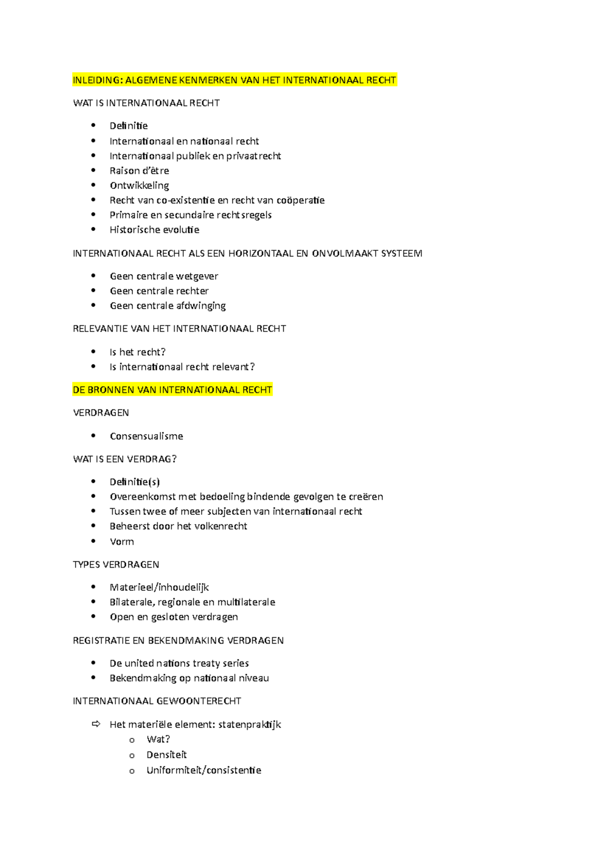 Inhoud - Tom Ruys en Peter Van Elsuwege - INLEIDING: ALGEMENE KENMERKEN ...