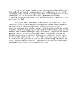 Module 3 Lab Cell Structure and Function - Name: Thomas Hubert Date: 12/29/ BIO 120L Module ...