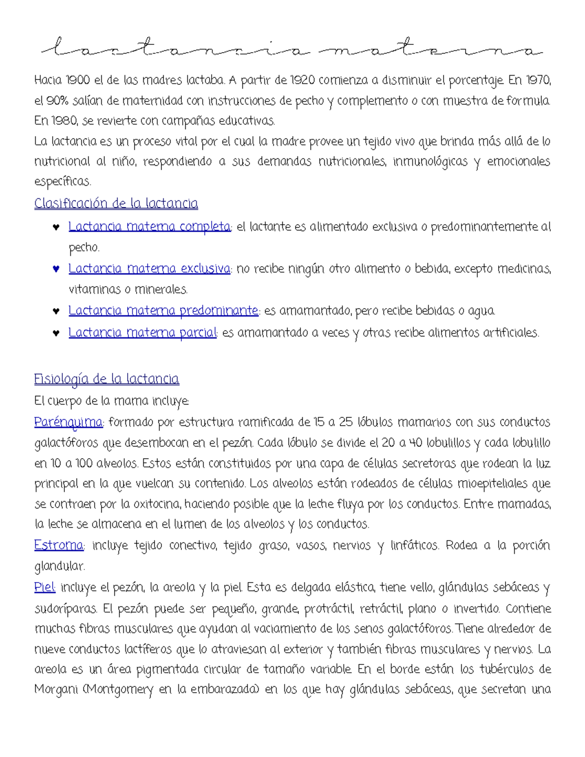 Lactancia materna - Lactancia materna Hacia 1900 el de las madres ...