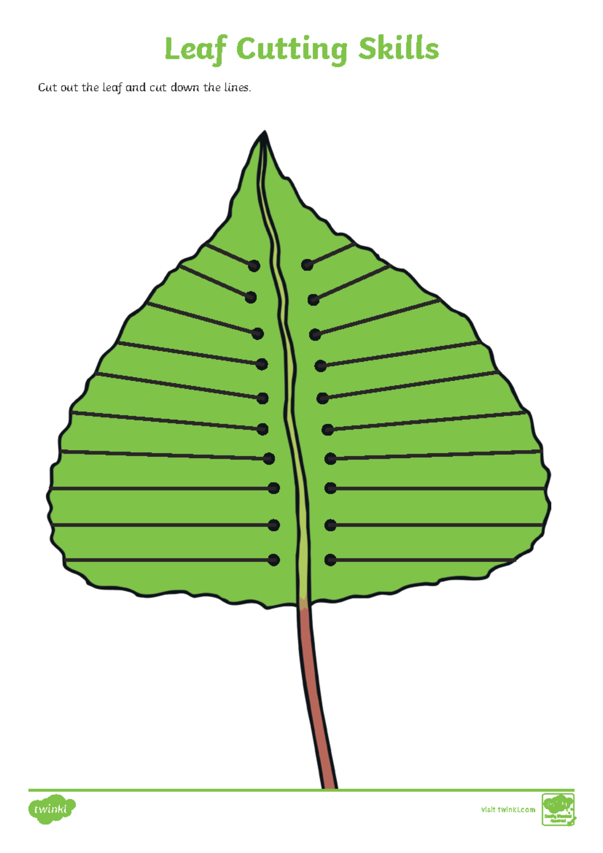 Httpscontent.twinkl.co - EDU20001 - Leaf Cutting Skills Cut out the ...