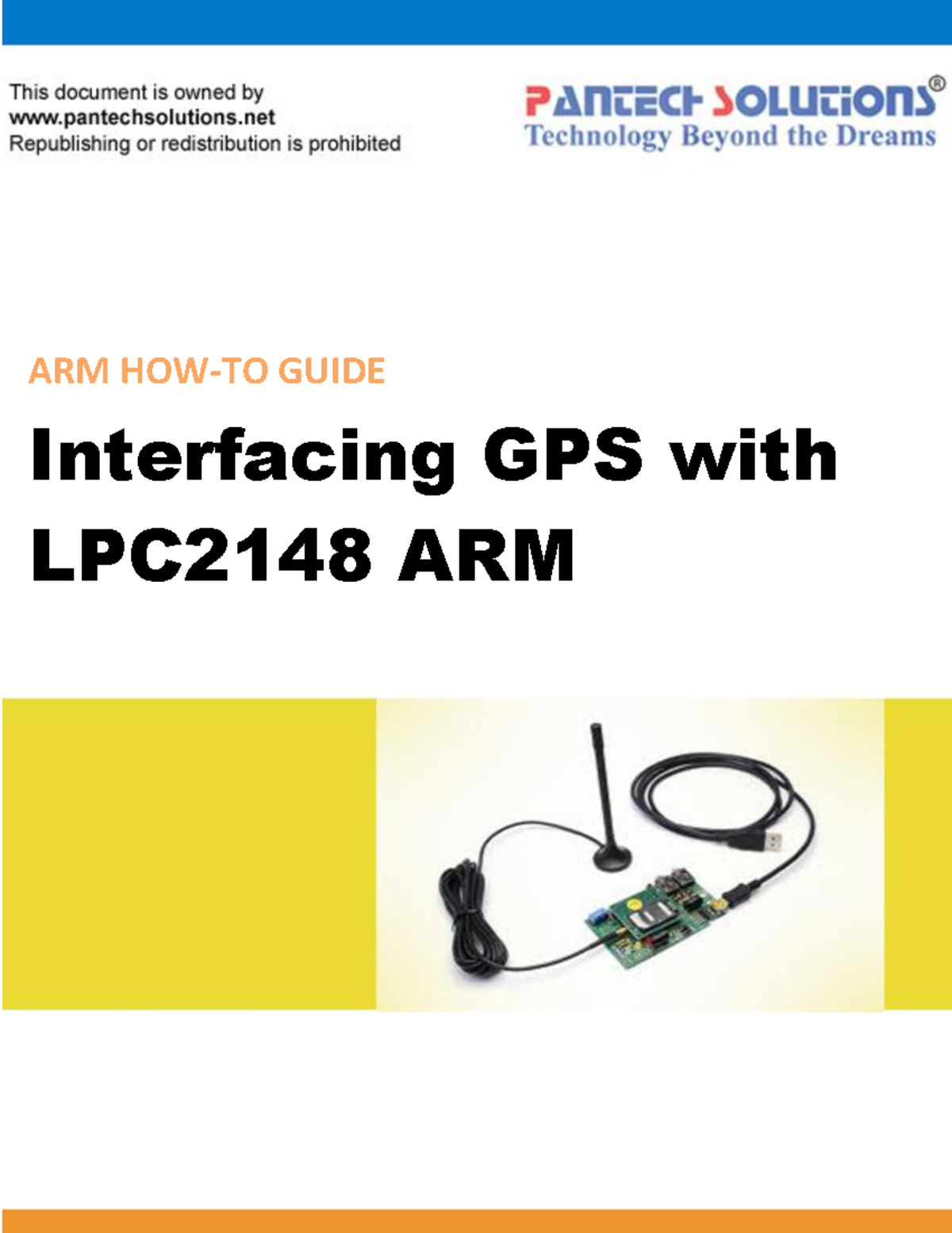 15-interfacing gps with lpc2148 arm - ARM HOW-TO GUIDE Interfacing GPS with LPC2148 ARM Join the ...