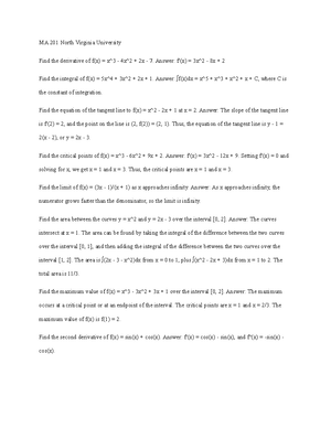 Unit 1 Review Answer Key - AP Precalculus - Calc Medic - Circuit ...