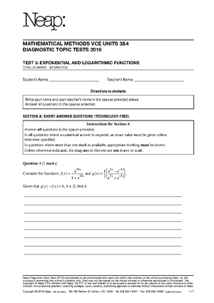 Physics 2024 Trial Exam TSSM - Figures Words ‘ 2024 Examination Package’ - Trial Examination 3 ...
