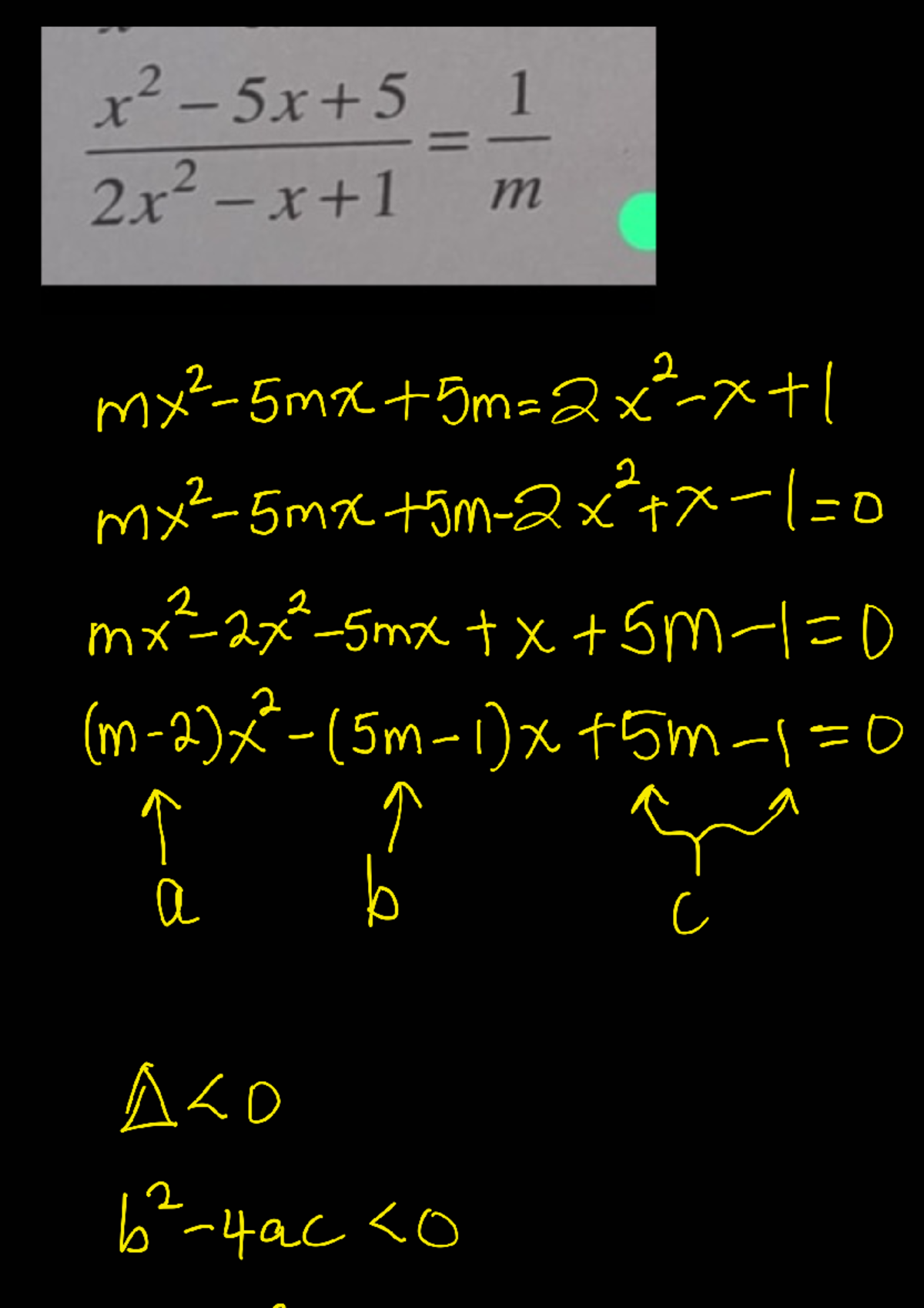 Grade 11 Nature of the roots (non-real) - Studocu