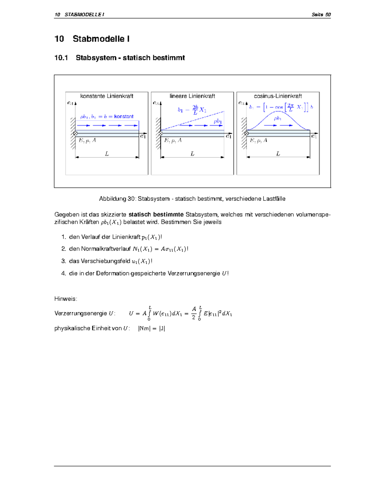 Meci II Tutorien 10 + 11 (SS20) - 10 STABMODELLE I Seite 50 10 ...