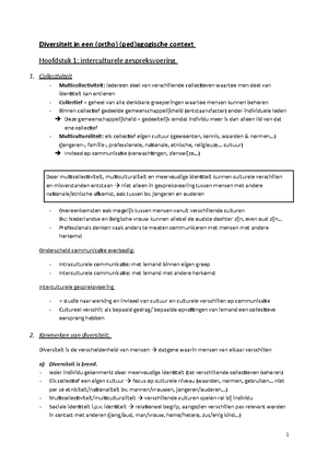 Samenvatting Interculturele gespreksvoering Theorie en praktijk van het TOPOI-model ...