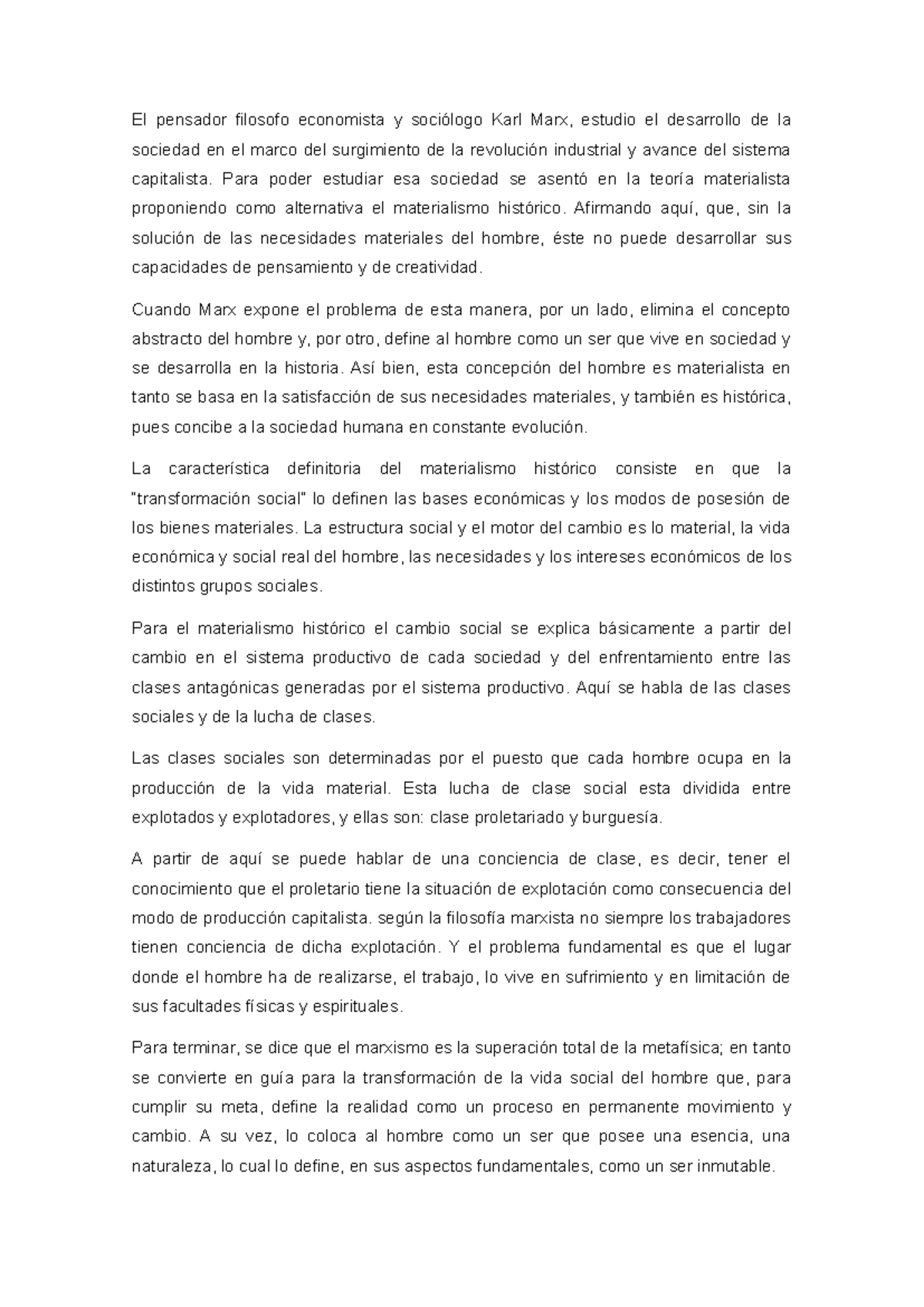 Renata picasso - karl marx - El pensador filosofo economista y ...