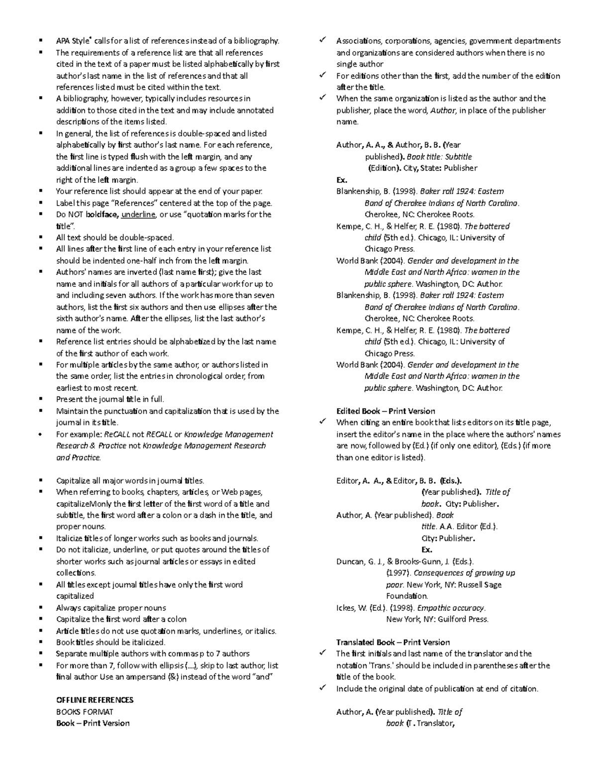 APA Style - Lesson Plan in English Junior High School - APA Style ...