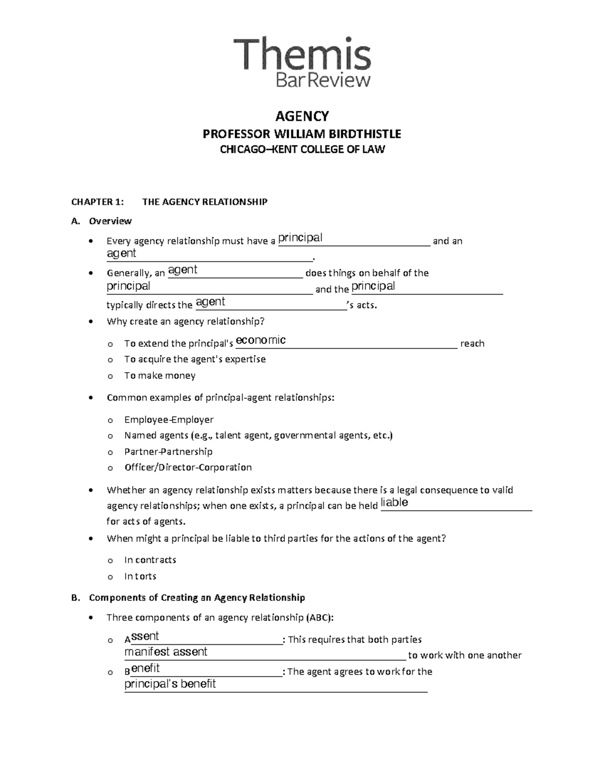 MEE.Birdthistle.Agency copy - AGENCY PROFESSOR WILLIAM BIRDTHISTLE ...