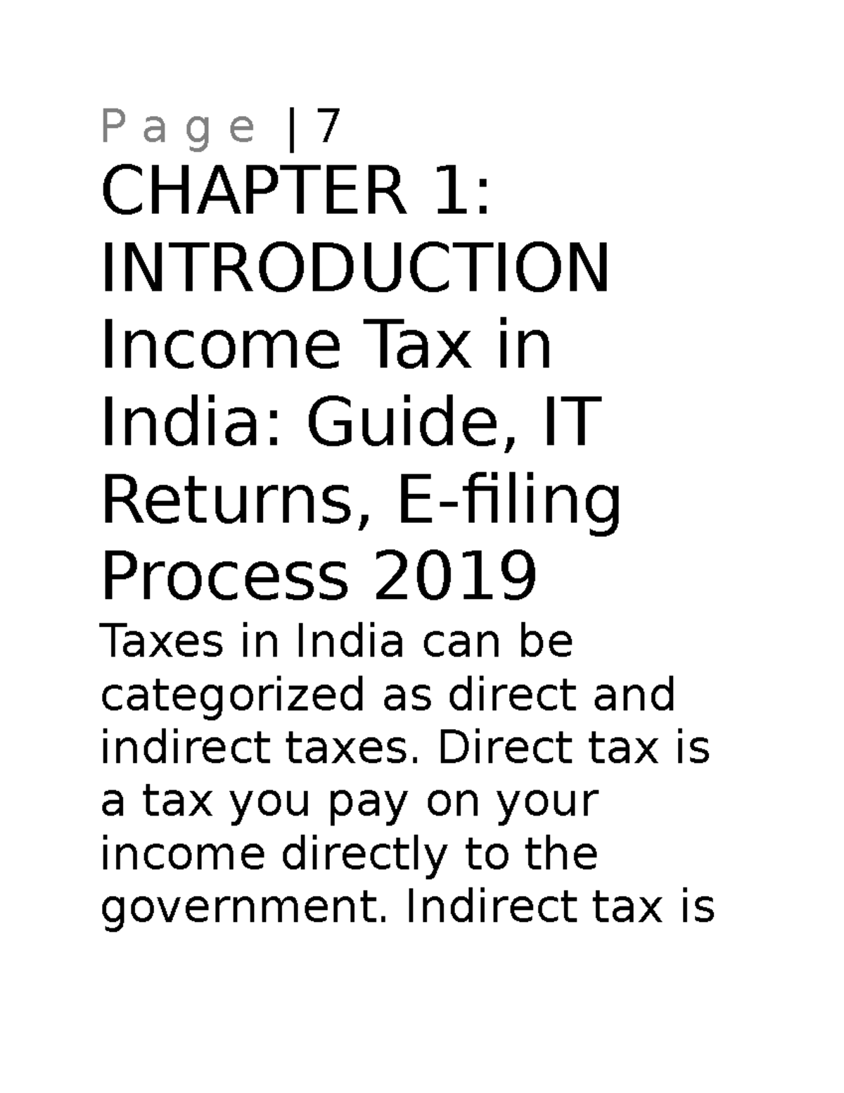 project-cse-p-a-g-e-7-chapter-1-introduction-income-tax-in-india
