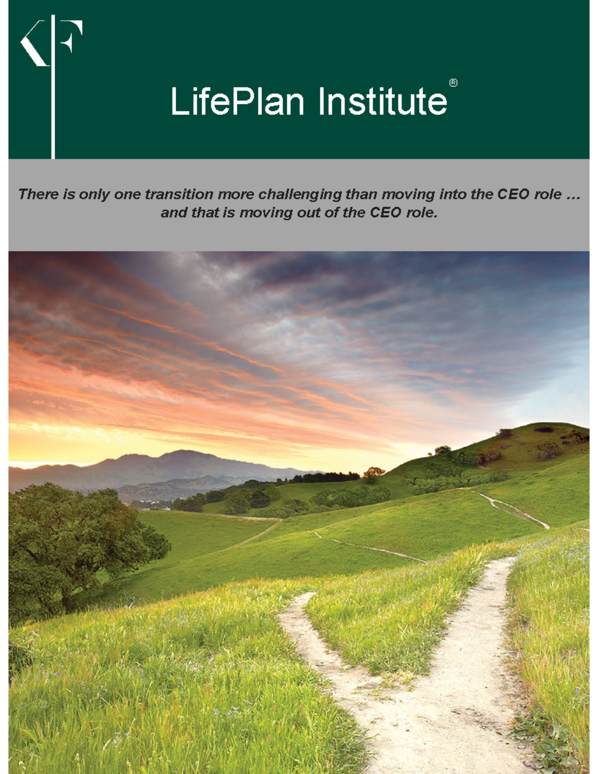 CED Life Plan-Institute offering-in-brief - ####### ####### There is ...