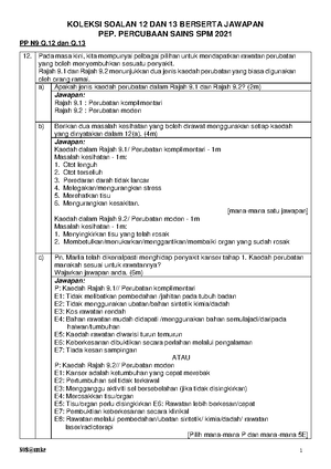 Teknik Menjawab K2 BHGN C Soalan 11 Sains SPM - TEKNIK MENJAWAB SAINS SPM KERTAS 2 BAHAGIAN C ...
