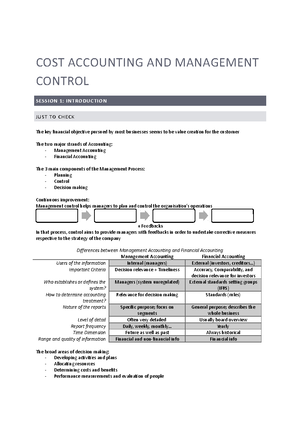 COST Session 6 - Cours - INVENTORY COSTING METHODS 2 CAMC M1M BLM ...