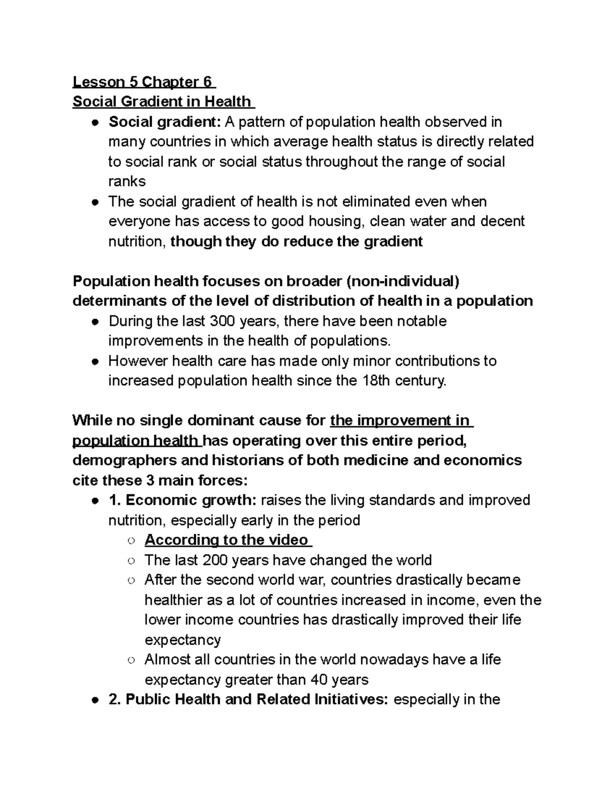 EC248 Chapter 6 Health as a Economic Commodity (Lesson 5) - Lesson 5 ...