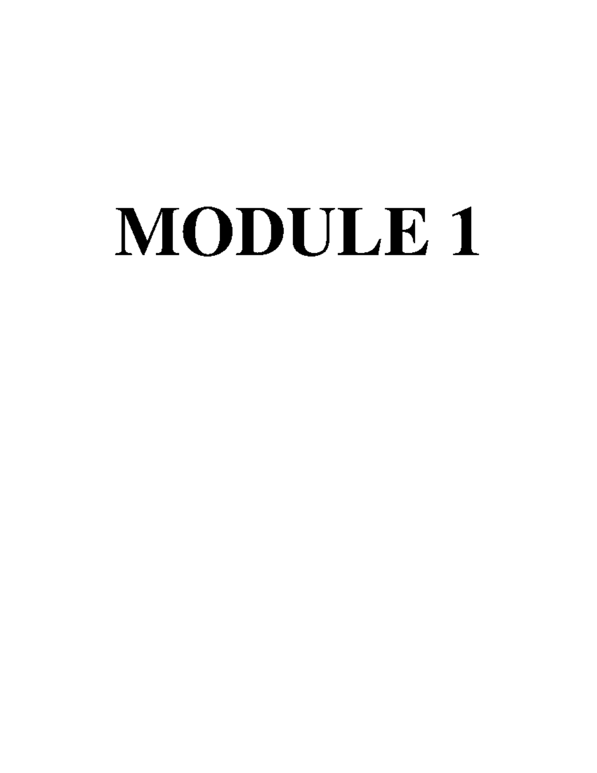 Final Biology For Engineers Module 1 - Module - 1 BIOMOLECULES AND ...