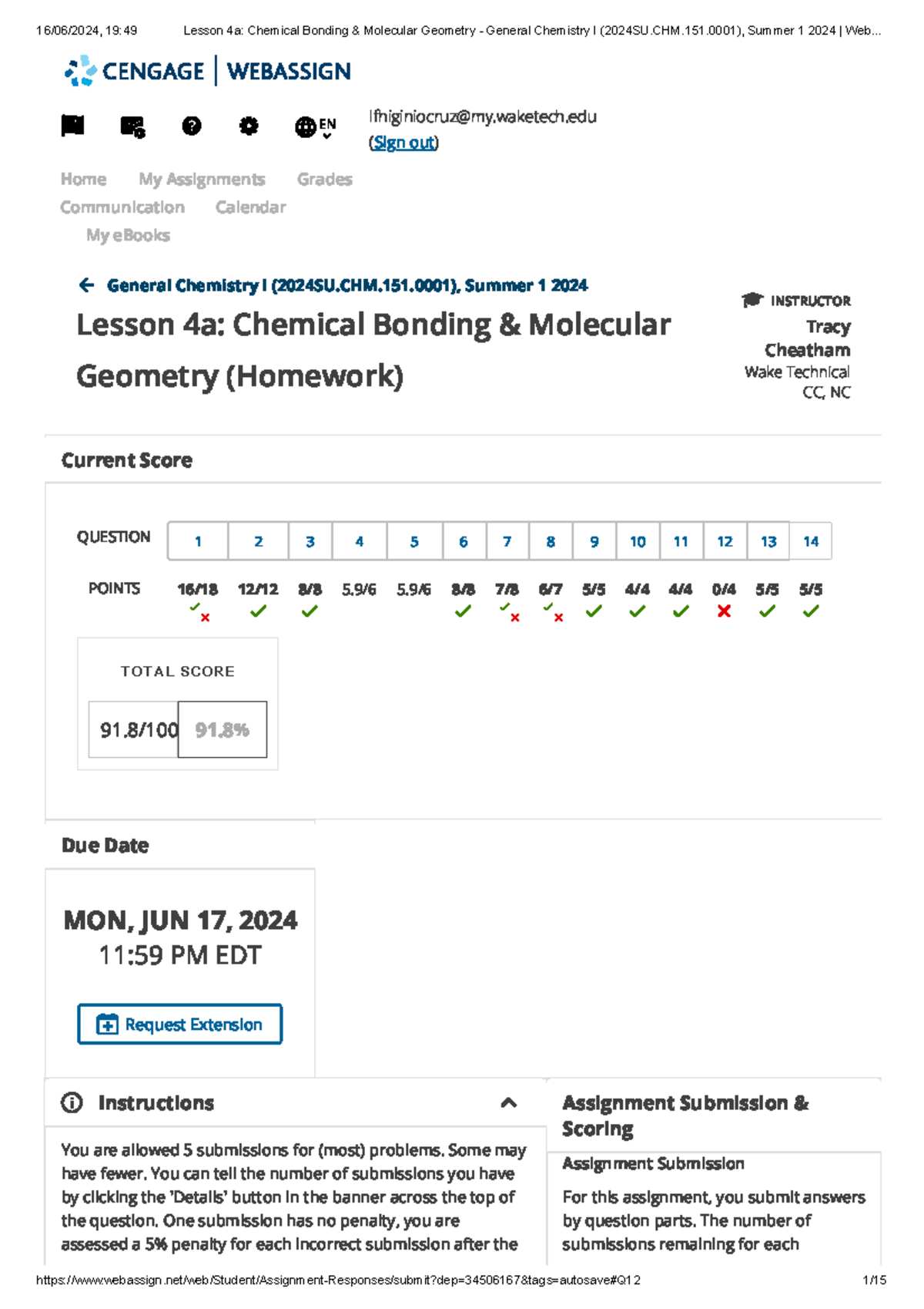 Lesson 4a (Chemical Bonding & Molecular Geometry) - EN lfhiginiocruz@my ...