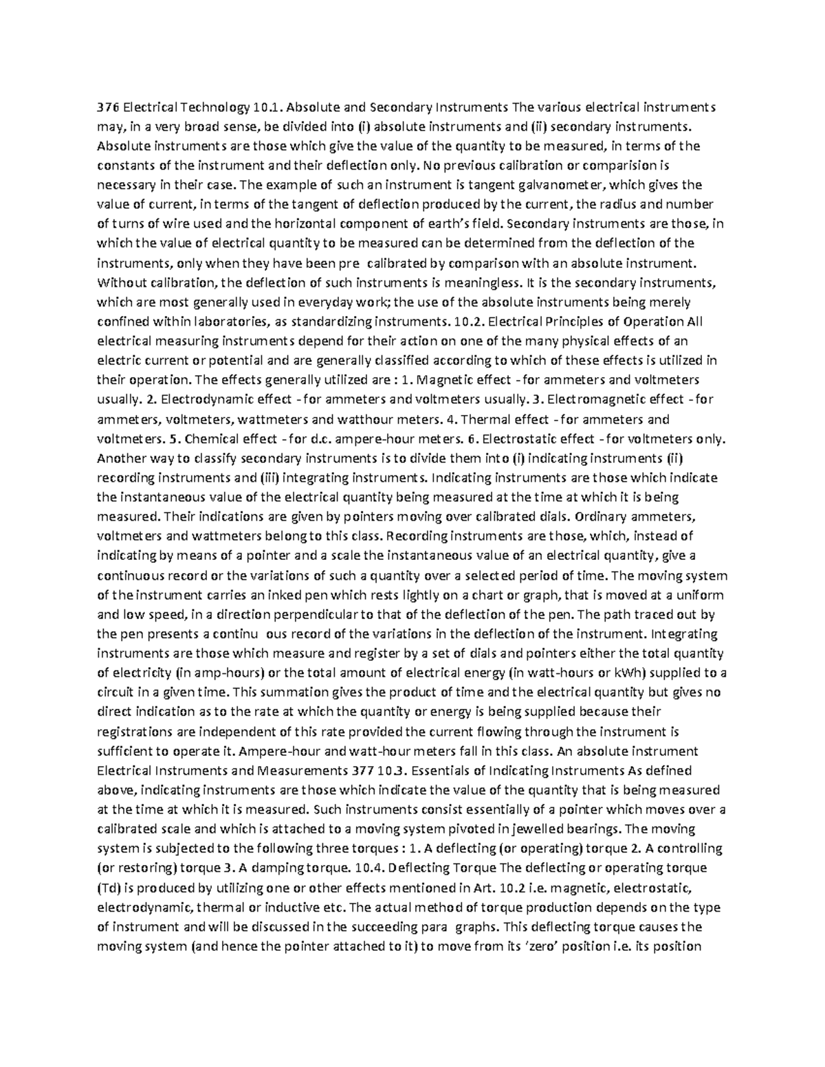 29estsetsetsetest - 376 Electrical Technology 10. Absolute and ...