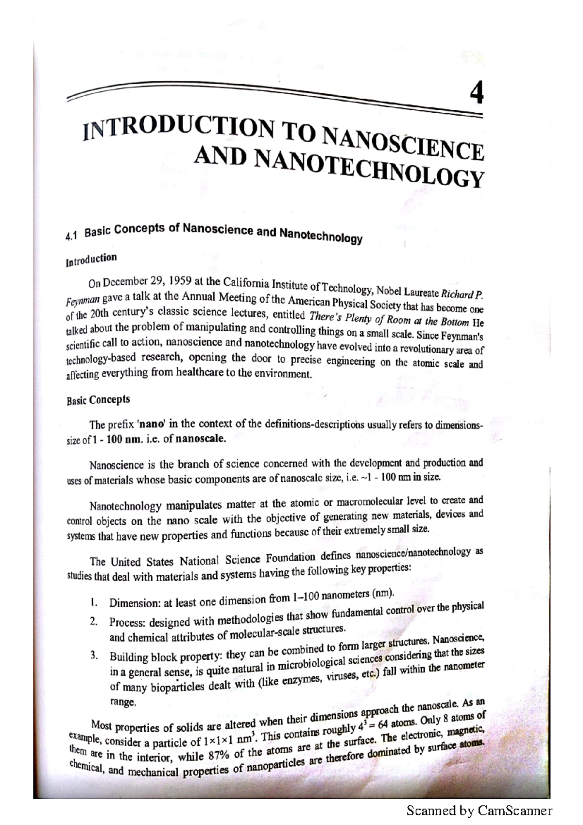 Nano - notes - Semiconductor physics and computational methods - Studocu