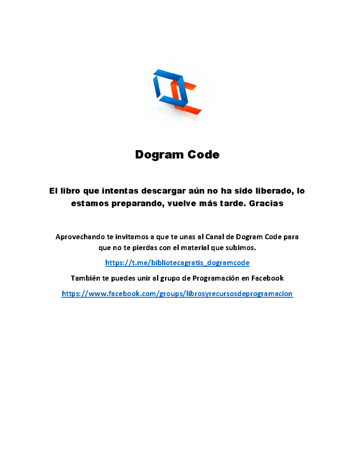 000087 programacion-para-ninos - Informatica I - Dogram Code El libro que intentas descargar aún ...