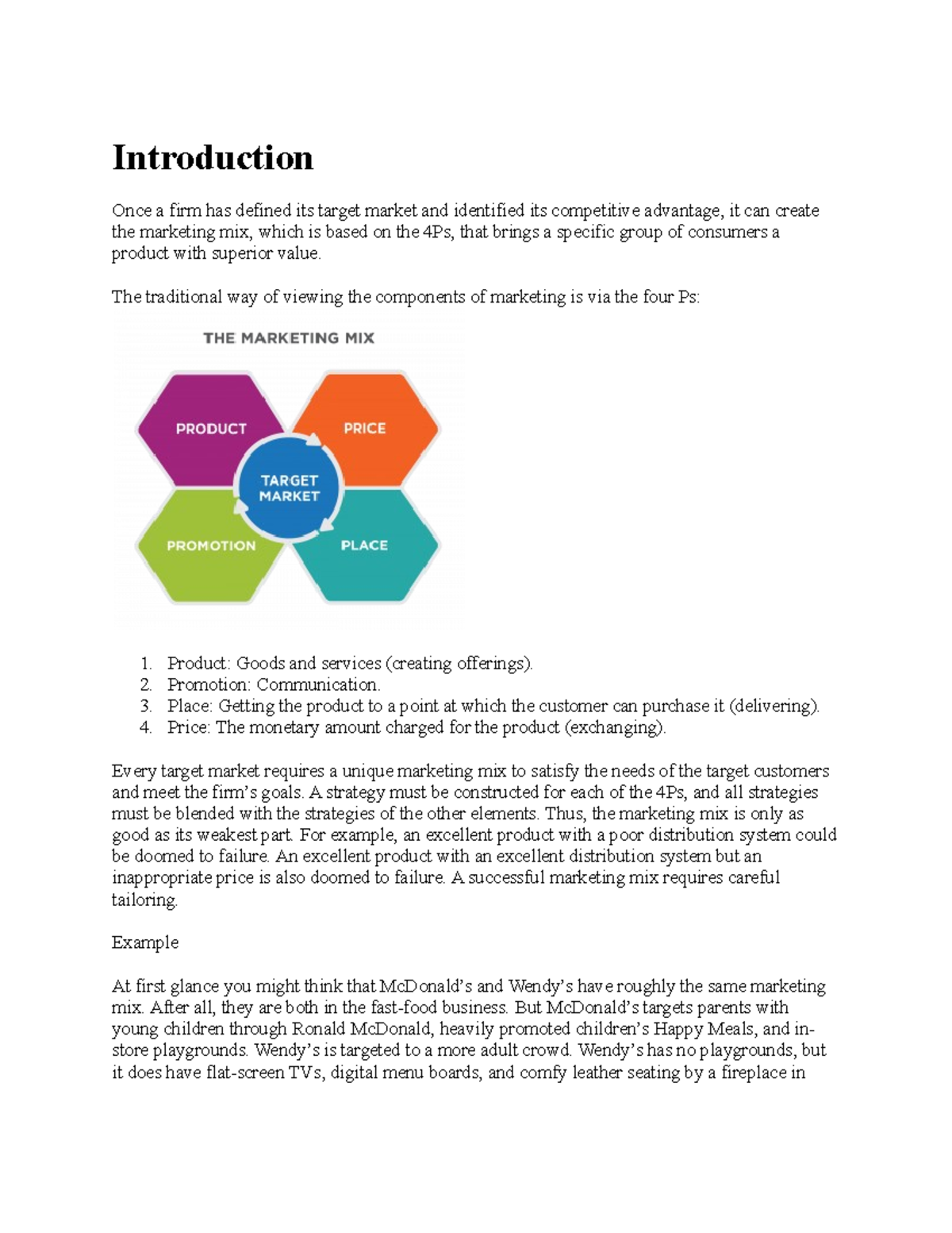 Management of the Enterprise - Introduction Once a firm has defined its ...