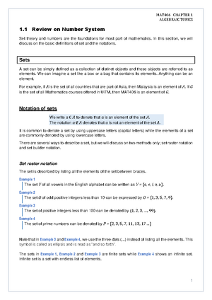 Chapter 2 System OF Linear Equation - Linear Algebra - Studocu
