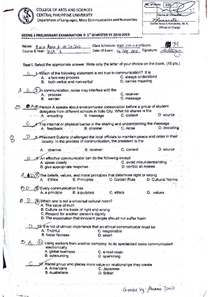 DO 13 COSH - Guidelines for COSH - DEPARTMENT ORDER NO. 13 Series of ...