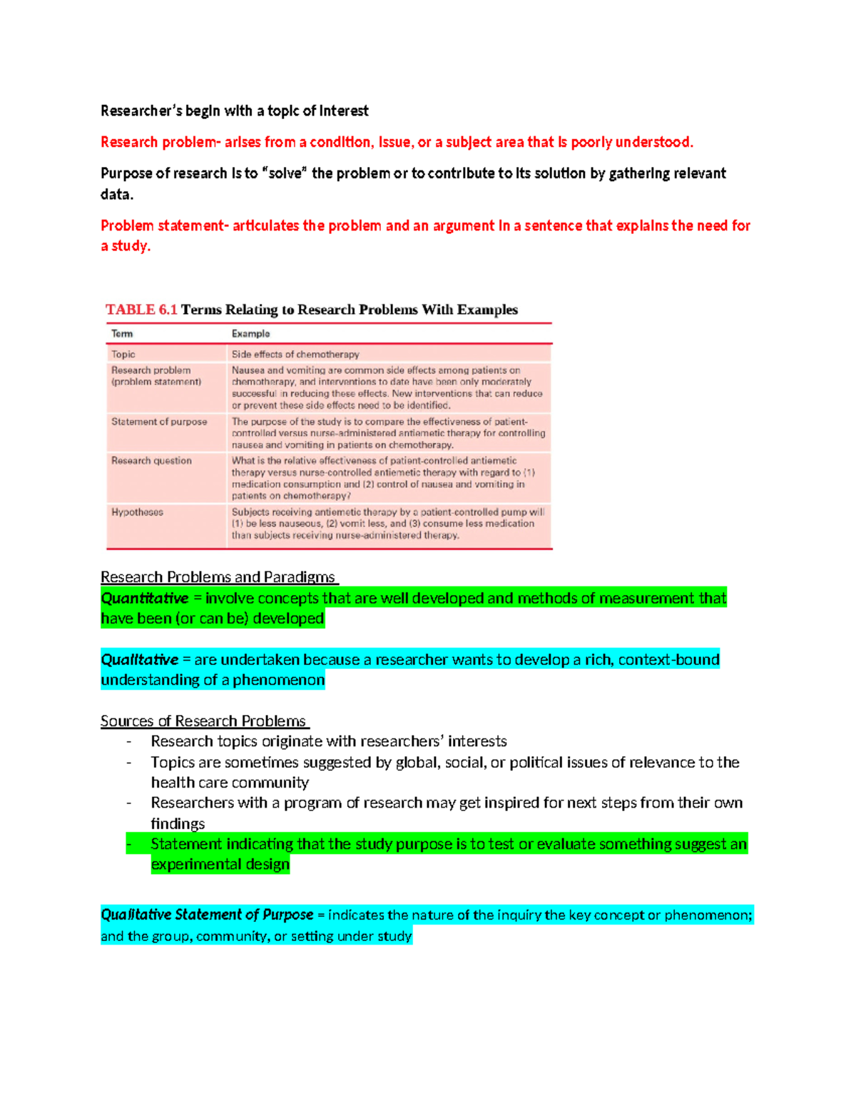 Critical- Inquiry- Review - Researcher’s begin with a topic of interest ...