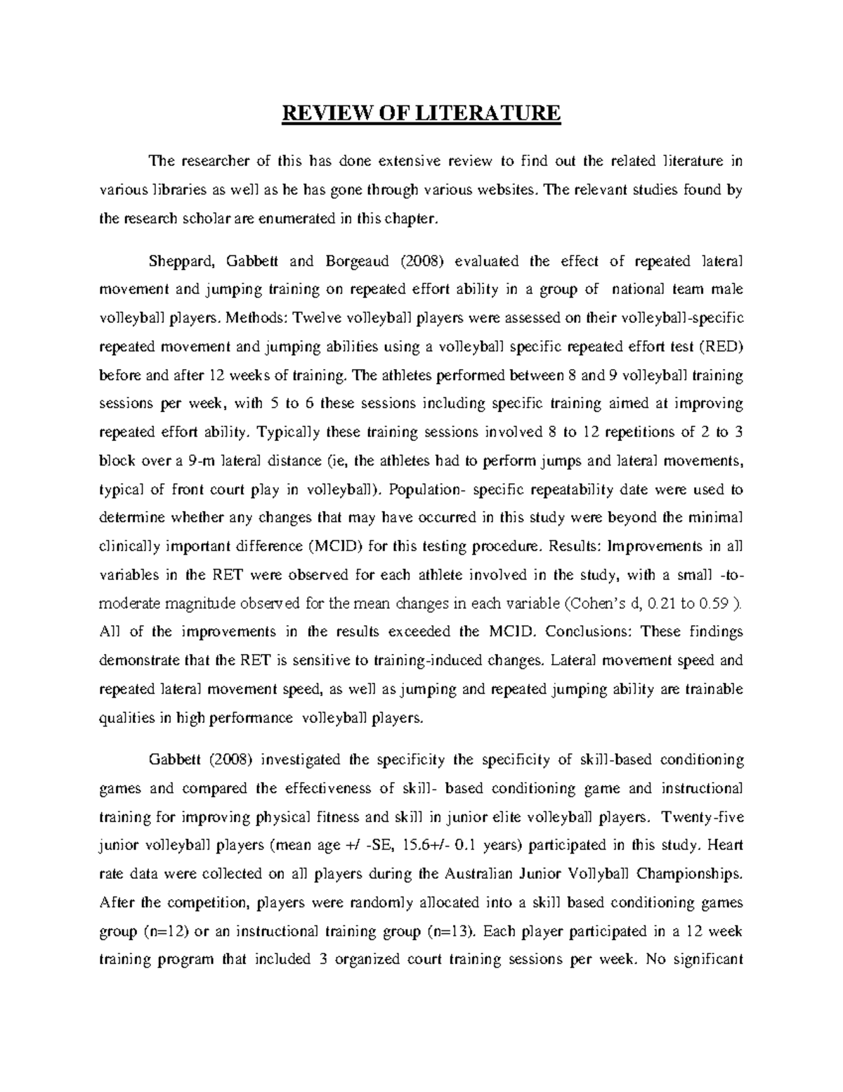 03 literature review - RRL - REVIEW OF LITERATURE The researcher of ...