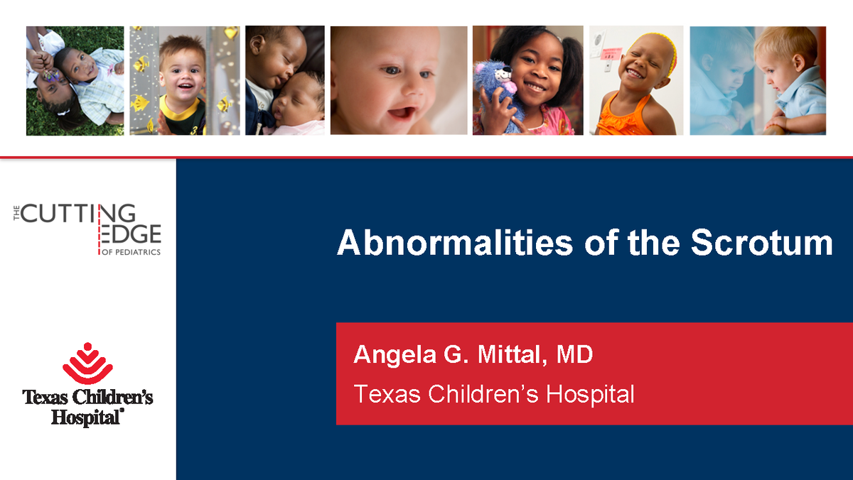 Abnormalities of scortum - detailed explanation - Angela G. Mittal, MD ...