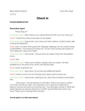 Hospitality management chapter 3 notes - HOSPITALITY CH 03 Exploring ...