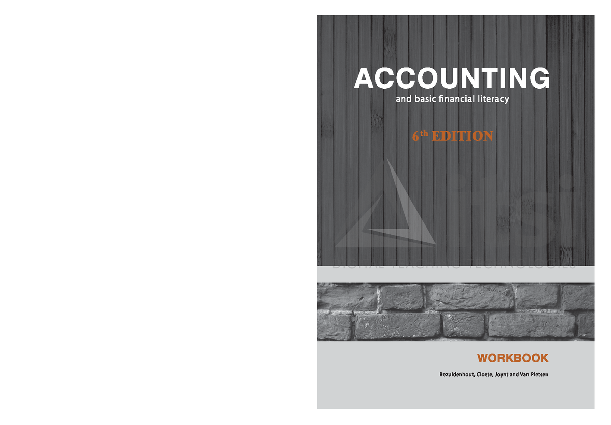 Preview - Accounting and basic financial literacy 6th Edition- Workbook ...