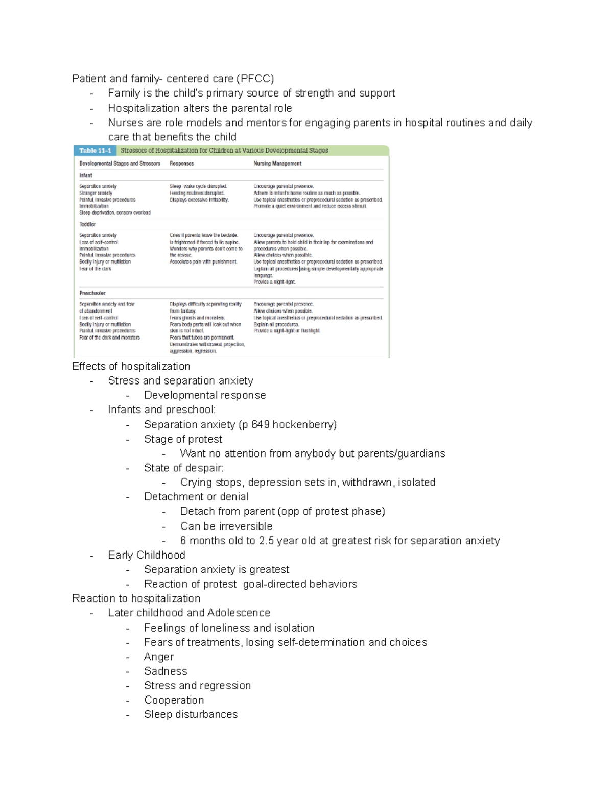 4323 Chapter 21 - Patient and family- centered care (PFCC) - Family is ...