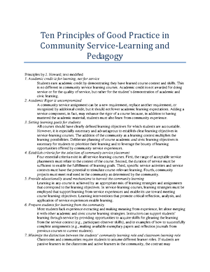 Community Development Certificate ECDE Notes 1 - 1 UNIT 9: EFFECTIVE ...