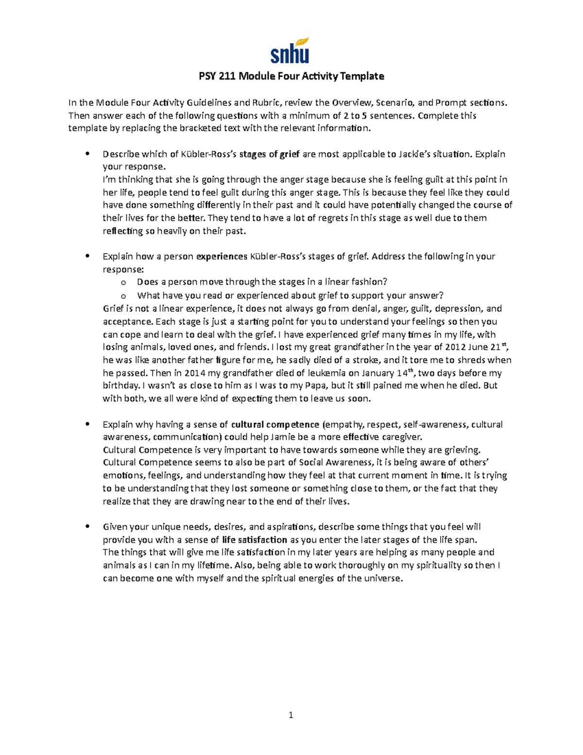 PSY-211 4-2 Activity Journal by Emily Oravetz - PSY 211 Module Four ...