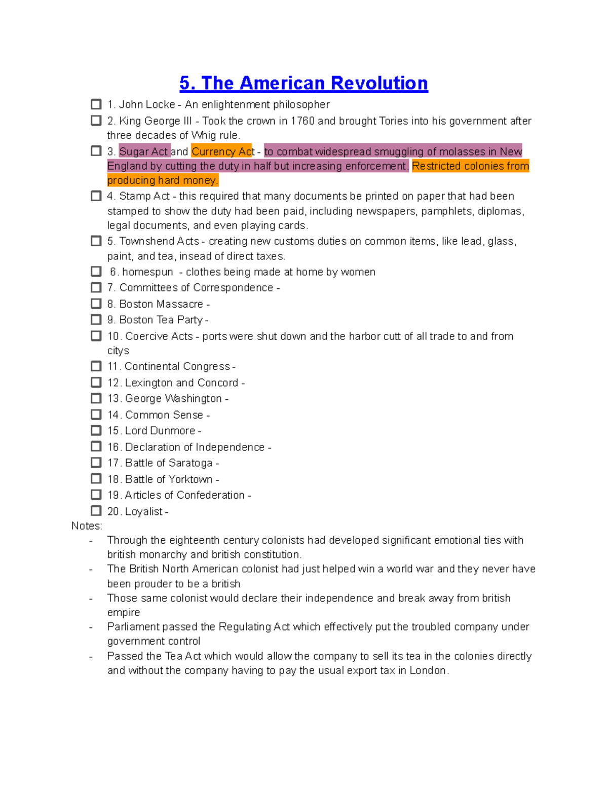 Caidence Nyhus - Chapter 5 Discussion Questions and Notes - 5. The ...
