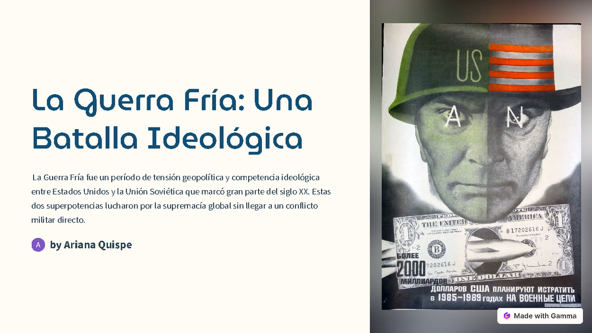 La-Guerra-Fria-Una-Batalla-Ideologica - La Guerra Fría: Una Batalla ...